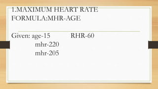 principles of physical activity.pptx | Heart and Cardiovascular ...