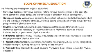 Principles & Foundation of physical education | PPTX