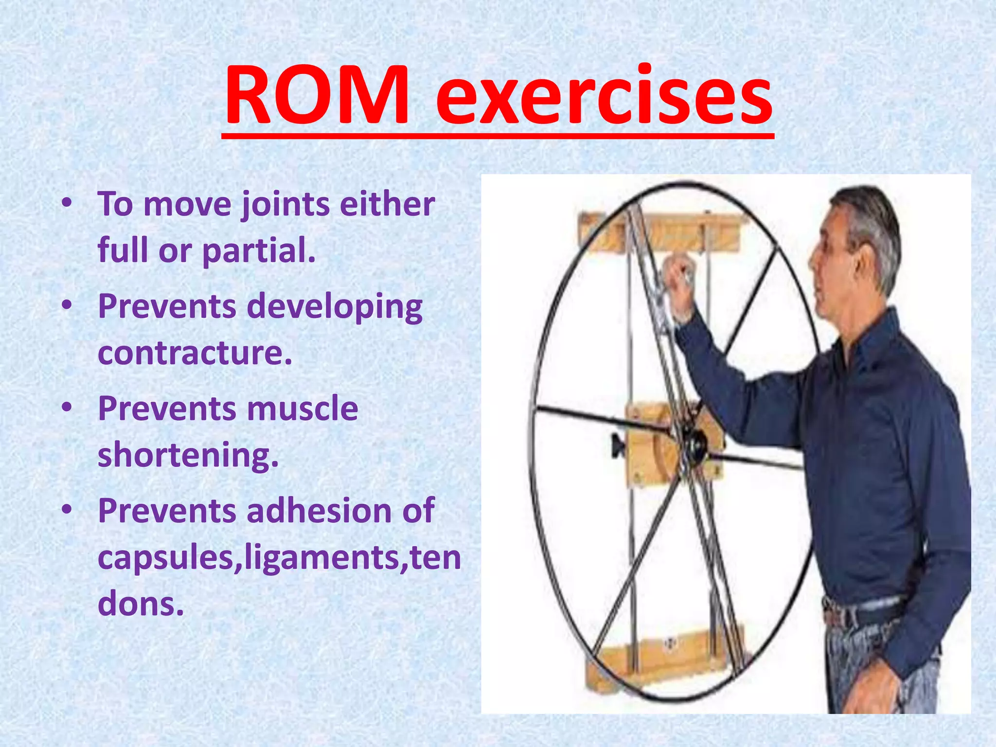 Principles of physiotherapy in special reference to orthopaedics | PPTX