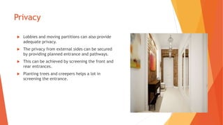 Principles of building planning | PPTX