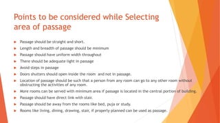 Principles of building planning | PPTX