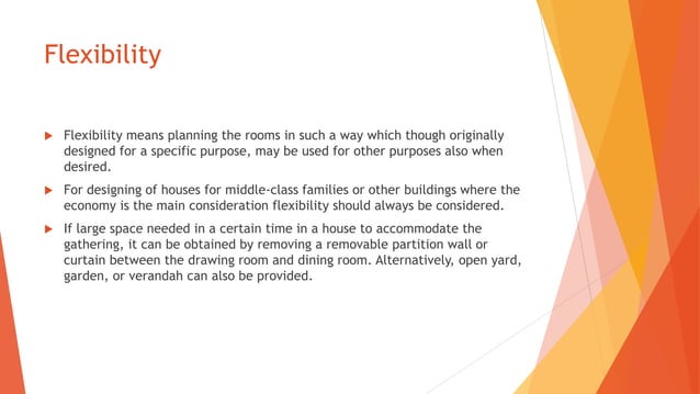 Principles of building planning | PPTX