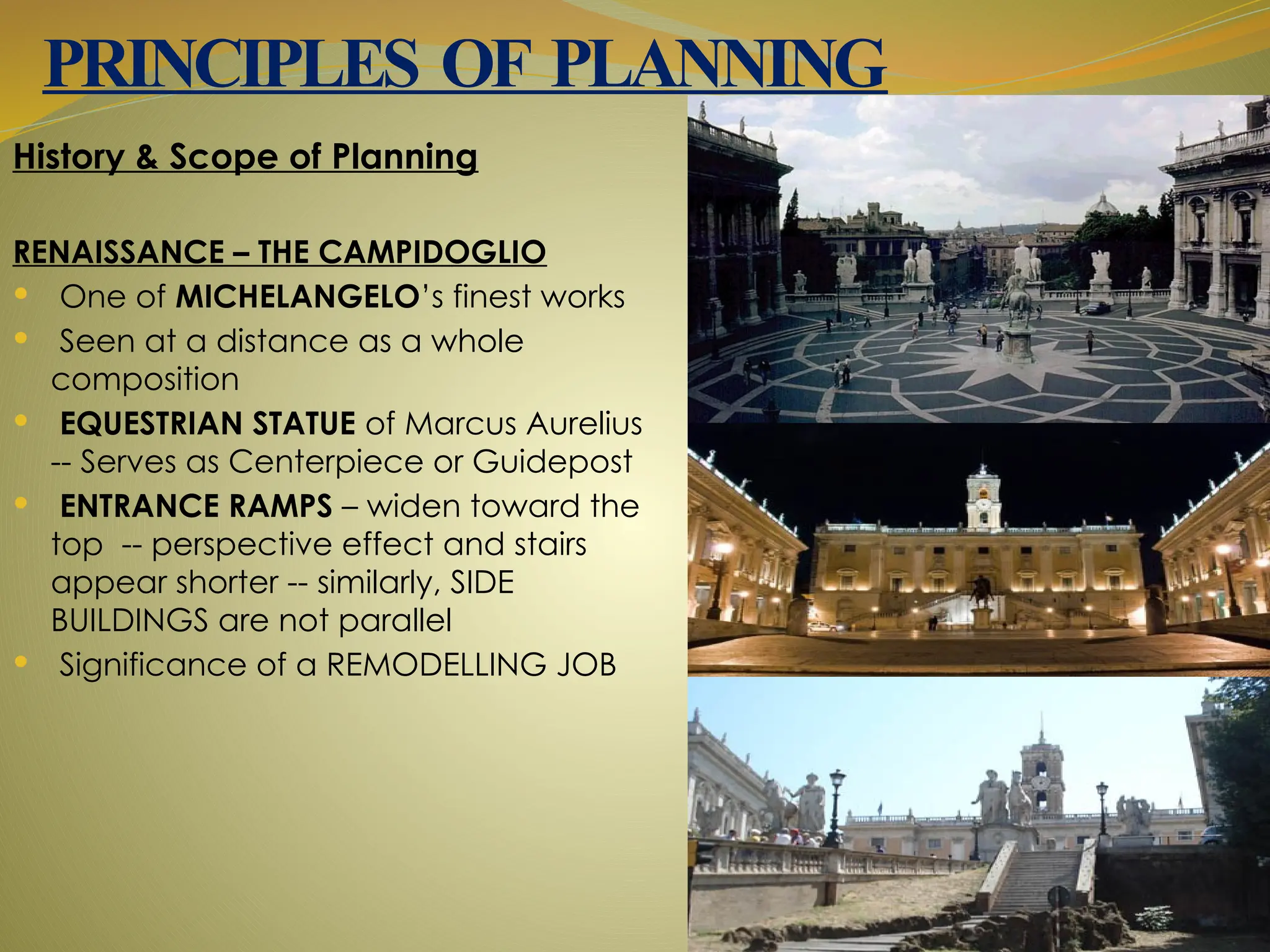 PRINCIPLES OF PLANNING - GENRRAL PRINCIPLES OF PLANNING, URBAN AND ...