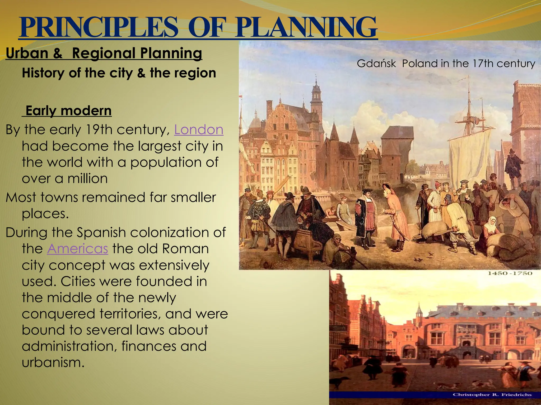 PRINCIPLES OF PLANNING - GENRRAL PRINCIPLES OF PLANNING, URBAN AND ...