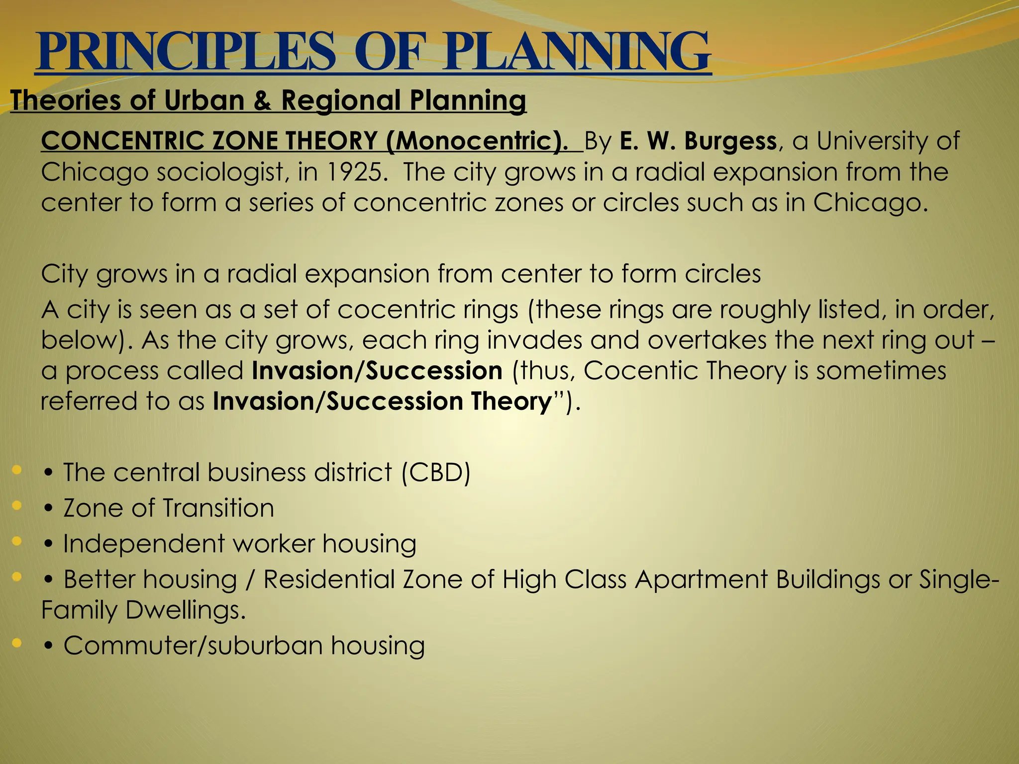 PRINCIPLES OF PLANNING - GENRRAL PRINCIPLES OF PLANNING, URBAN AND ...