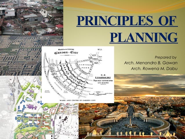 PRINCIPLES OF PLANNING - GENRRAL PRINCIPLES OF PLANNING, URBAN AND REGIONAL PLANNING, HOUSING ...