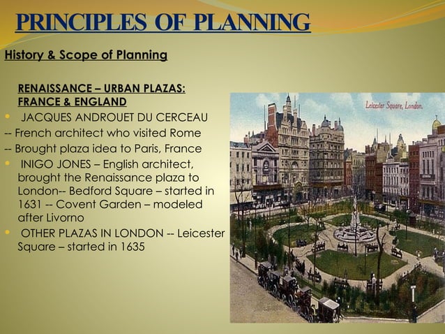 PRINCIPLES OF PLANNING - GENRRAL PRINCIPLES OF PLANNING, URBAN AND ...