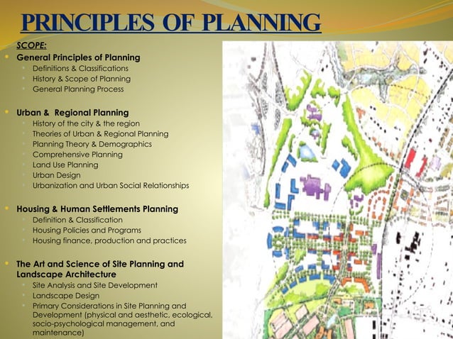 PRINCIPLES OF PLANNING - GENRRAL PRINCIPLES OF PLANNING, URBAN AND REGIONAL PLANNING, HOUSING ...