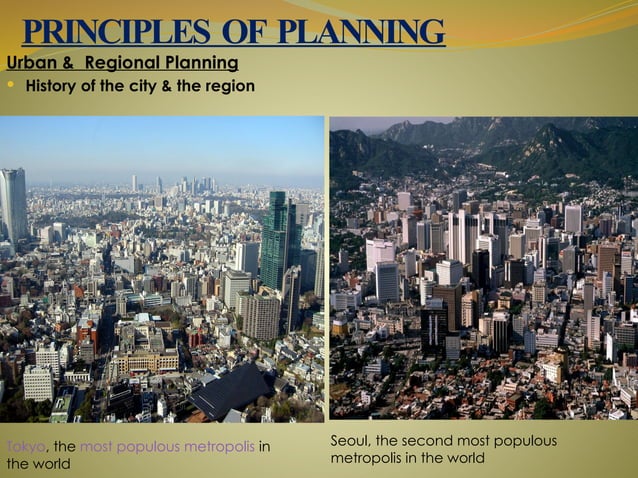 PRINCIPLES OF PLANNING - GENRRAL PRINCIPLES OF PLANNING, URBAN AND ...