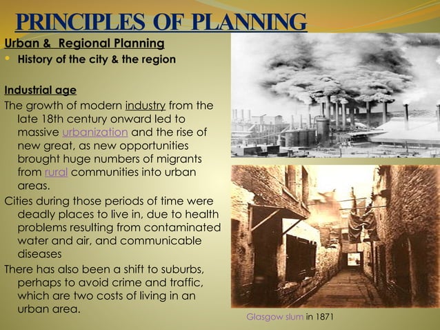 PRINCIPLES OF PLANNING - GENRRAL PRINCIPLES OF PLANNING, URBAN AND ...