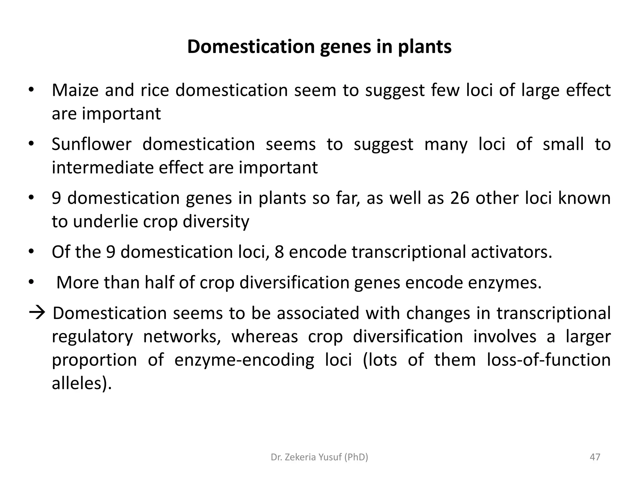 Principles of plant breeding Lecture note.pdf | Agriculture | Industries