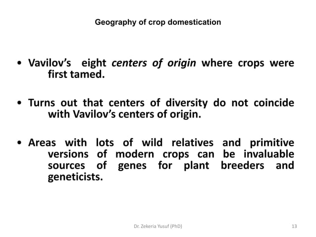 Principles of plant breeding Lecture note.pdf | Agriculture | Industries