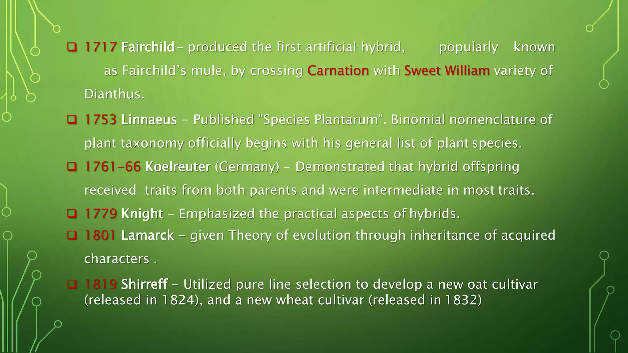 Principles of plant breeding. | PPTX
