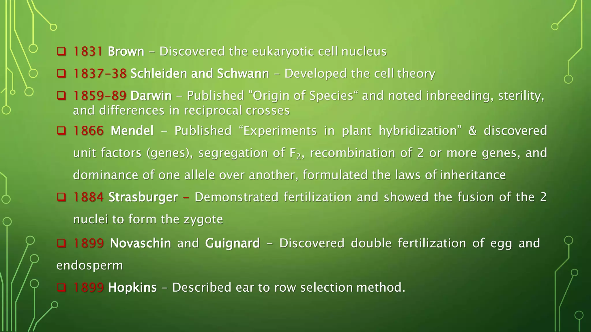 Principles of plant breeding. | PPTX