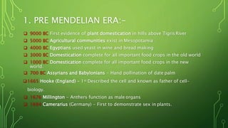 Principles of plant breeding. | PPTX