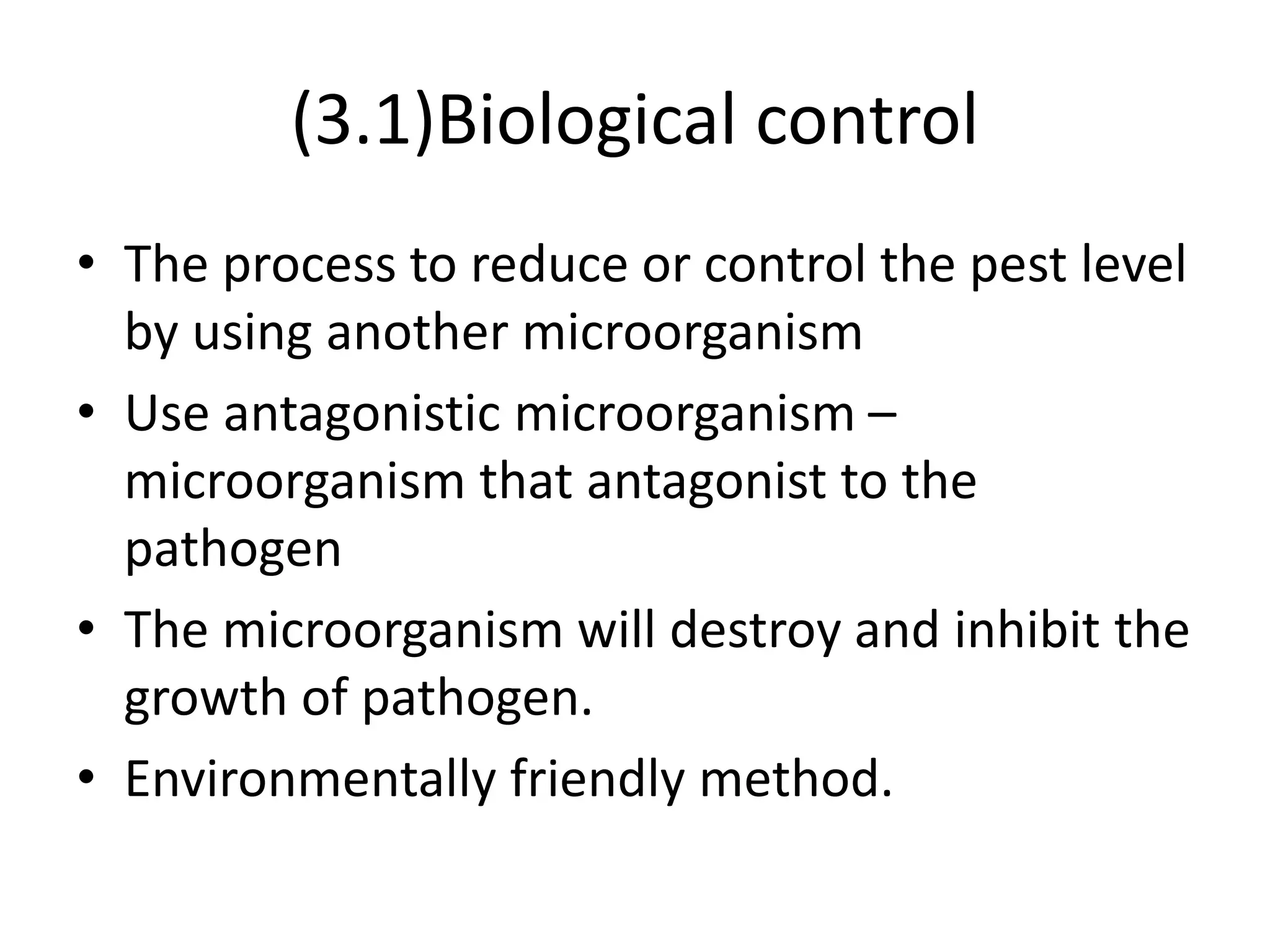 Principles of plant disease control | PPTX