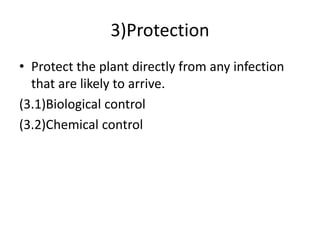 Principles of plant disease control | PPTX