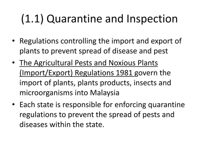 Principles of plant disease control | PPTX