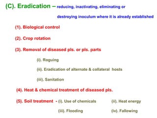 Principles of plant disease management | PPT