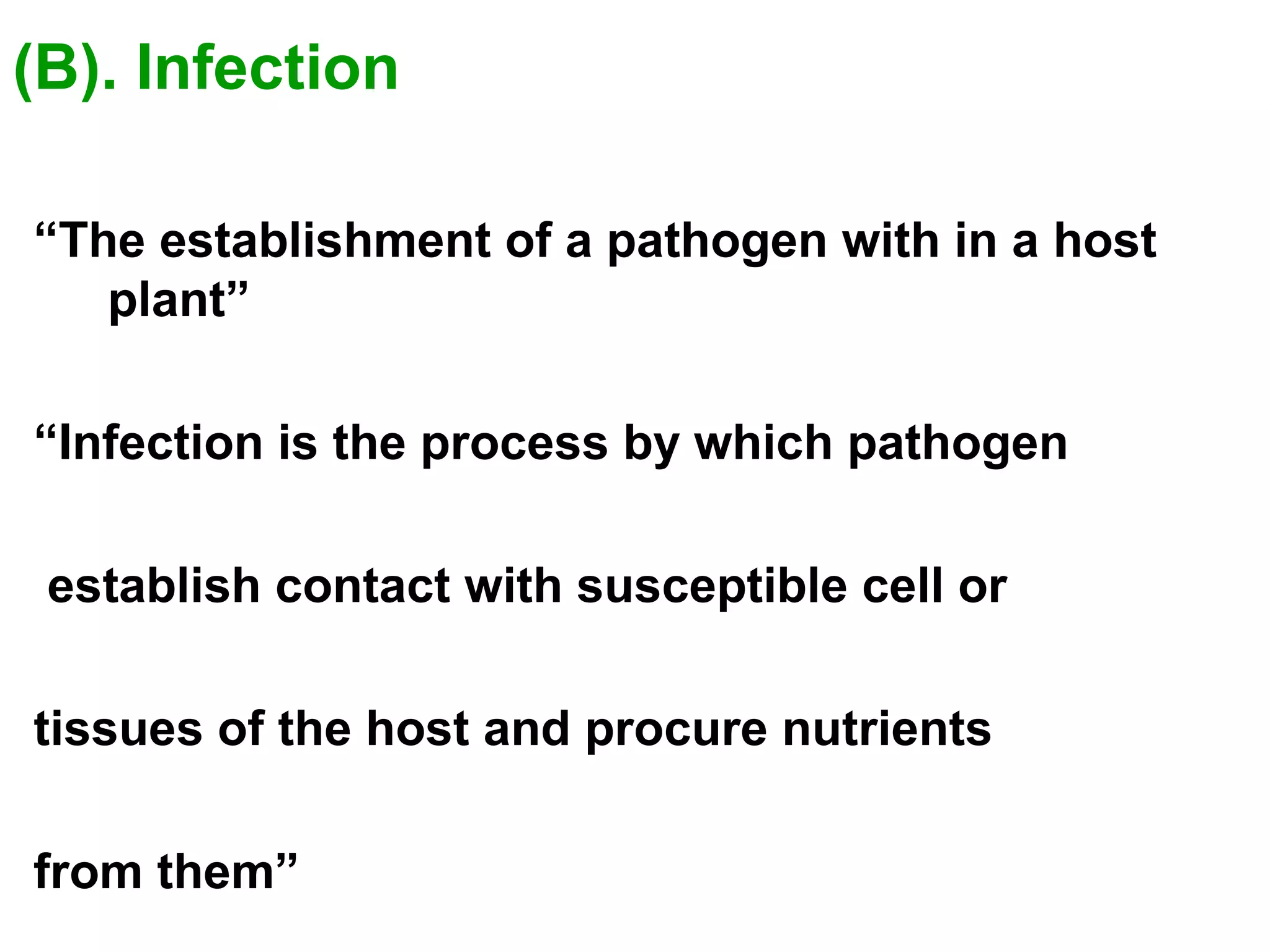 Principles of plant infection | PPT