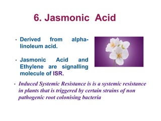 evolution of harmone signalling network in plant defence | PPT