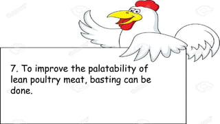 Principles of poultry cookery | PPTX