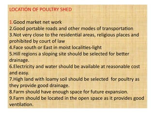 principles of poultry housing and housing system.pptx