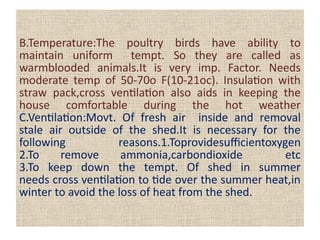 principles of poultry housing and housing system.pptx
