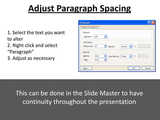 Principles Of Power Point Design Manipulating Typography | PPT