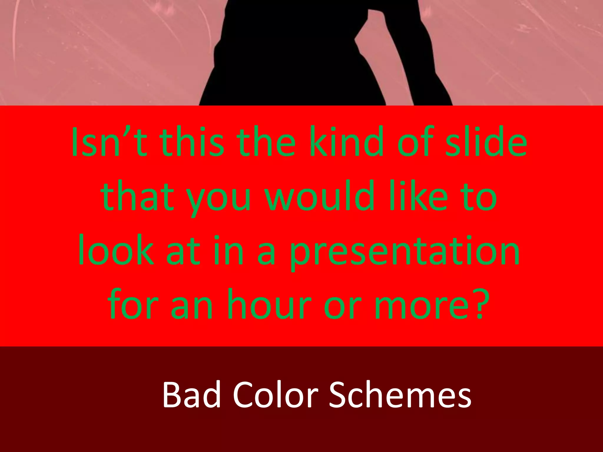 Principles Of Power Point Design- Readability Improvement | PPTX