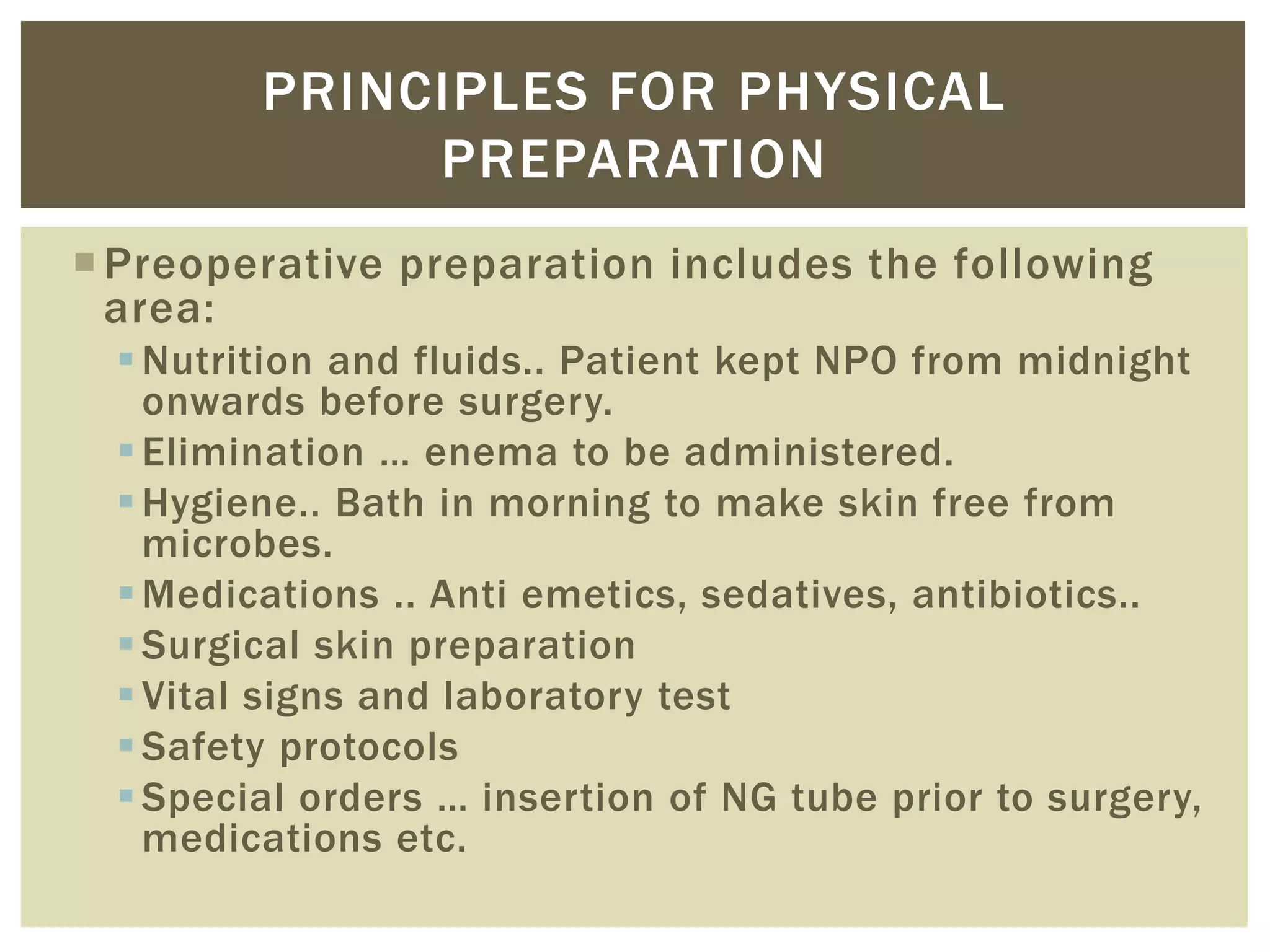 Principles of Pre and post operative care.pptx