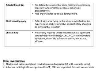 Principles of preoperative assessment | PPTX