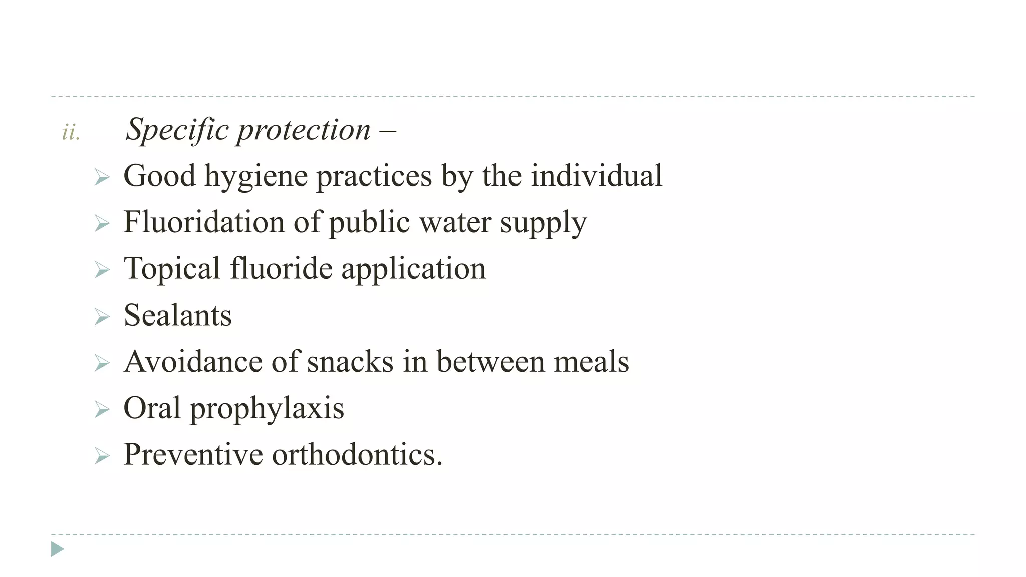 Principles of preventive dentistry | PPTX