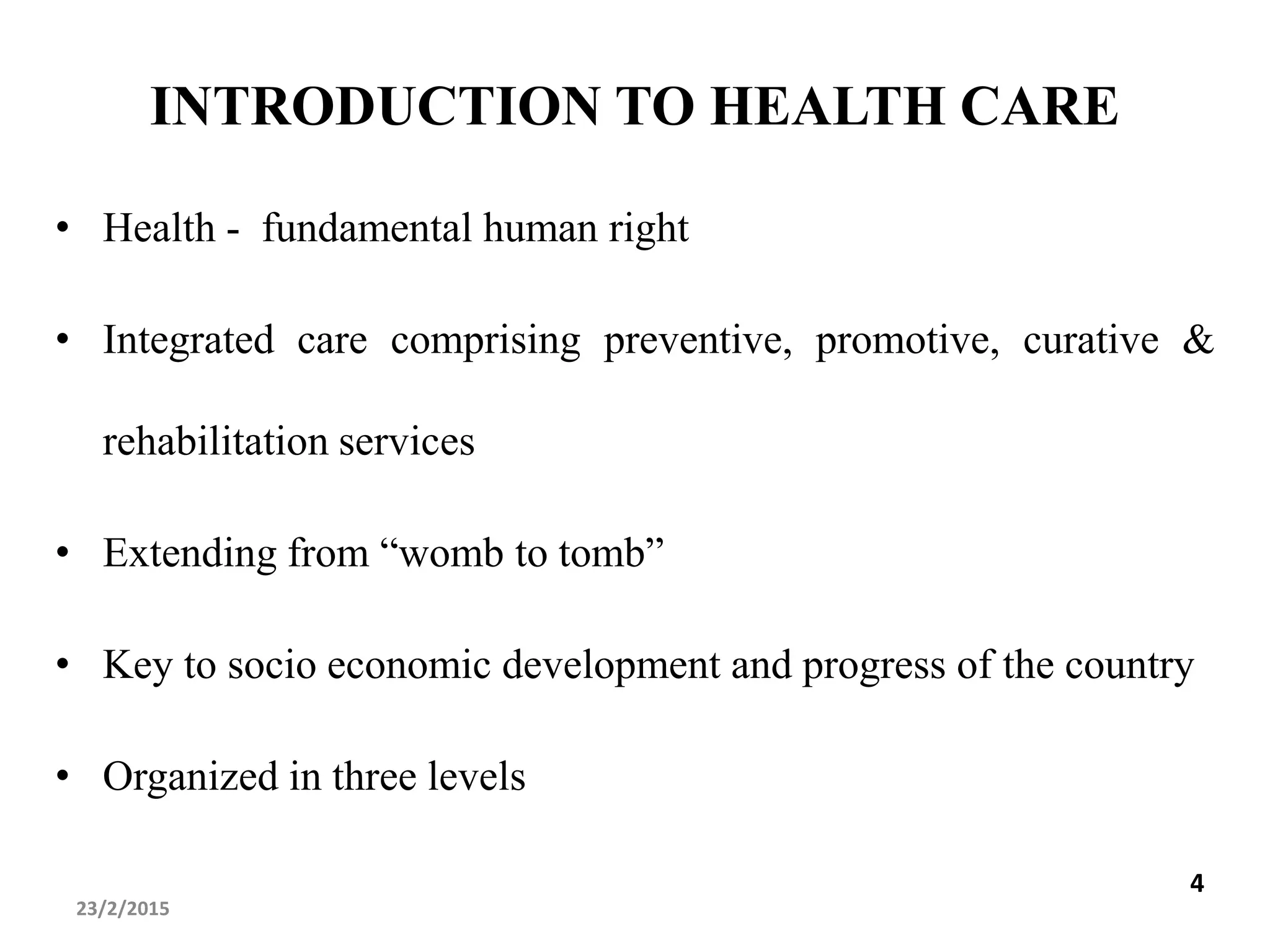 Principles of primary health care | PPTX