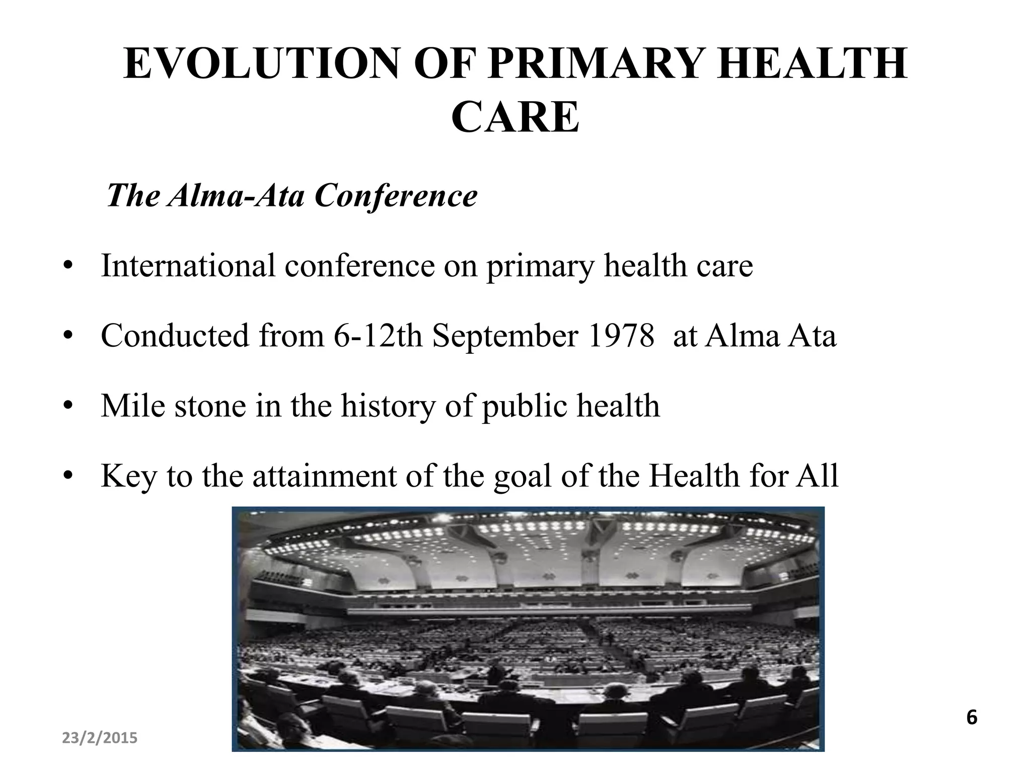 Principles of primary health care | PPTX