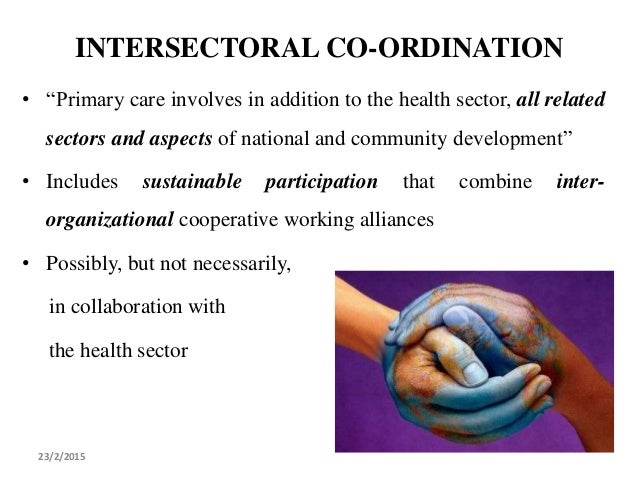 Principles of primary health care