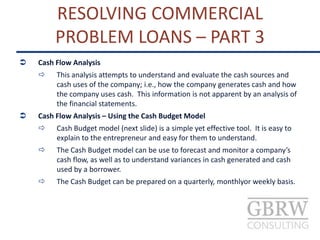 Principles of Problem Loan Management | PPTX