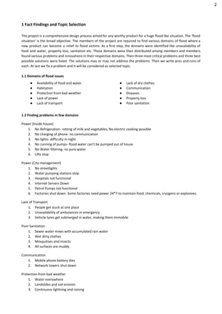 Principles of Product Design Project Report | PDF