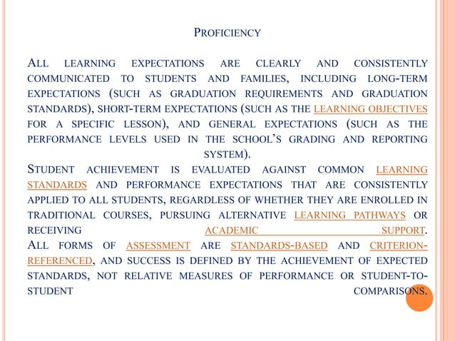 Principles of proficiency ppt | PPT