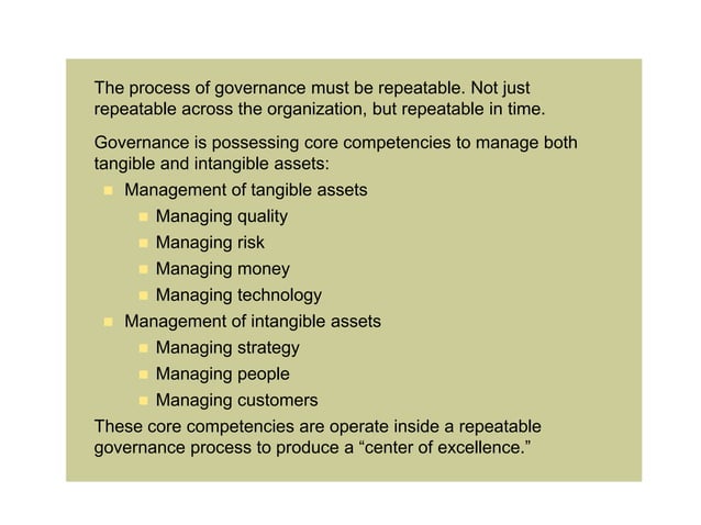 Principles of program governance | PDF | Business Administration | Business