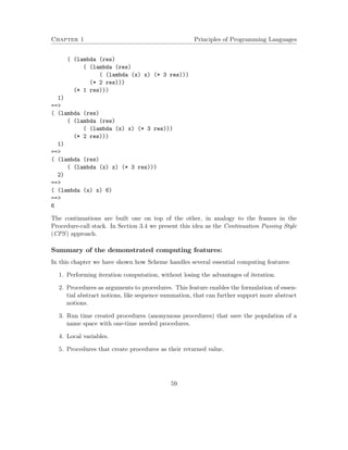 Principles of programming languages | PDF
