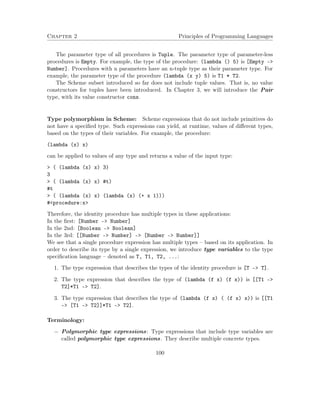 Principles of programming languages | PDF