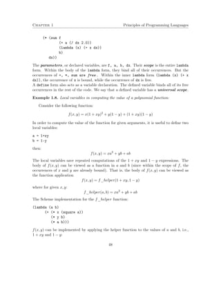 Principles of programming languages | PDF