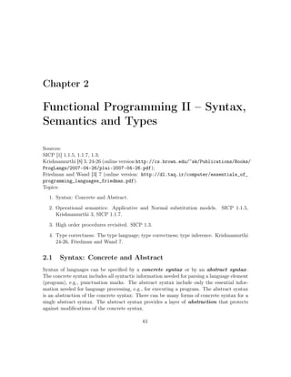 Principles of programming languages | PDF
