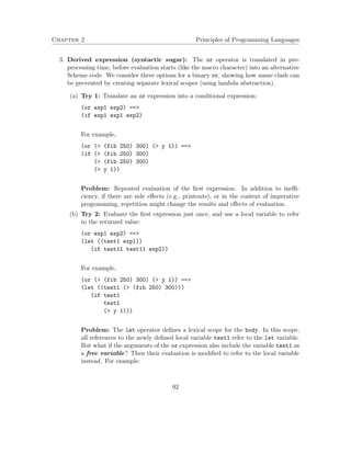 Principles of programming languages | PDF