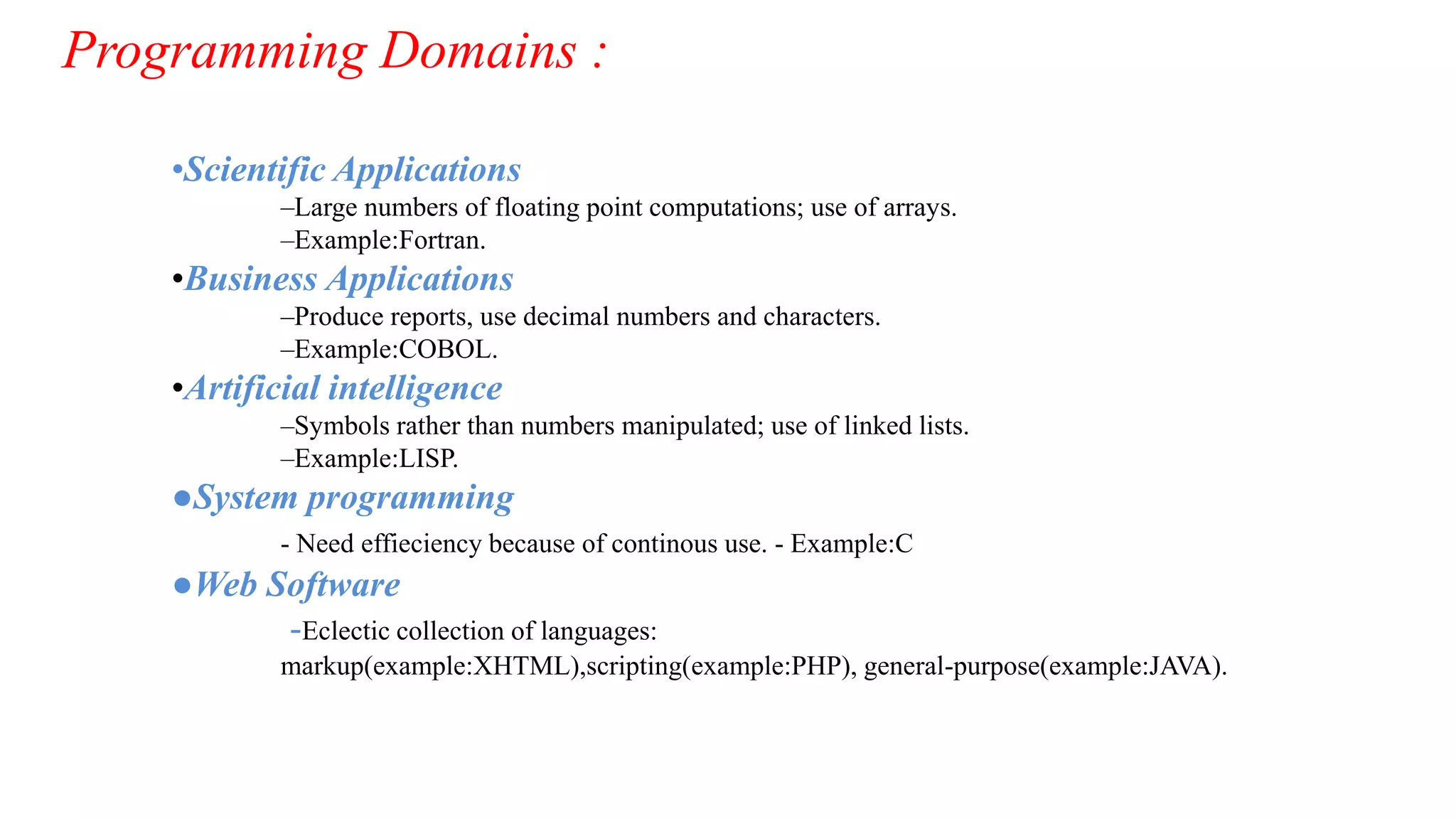PRINCIPLES OF PROGRAMMING LANGUAGES _Chapter 1.ppt