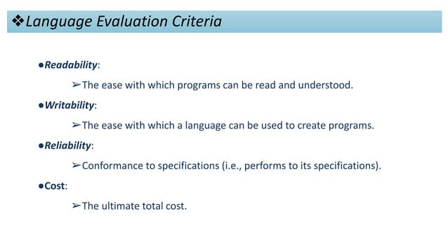 PRINCIPLES OF PROGRAMMING LANGUAGES _Chapter 1.ppt PRINCIPLES OF PROGRAMMING LANGUAGES _Chapter 1.ppt