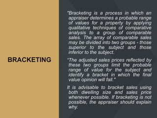 Principles of Real Estate Property Valuation | PPTX
