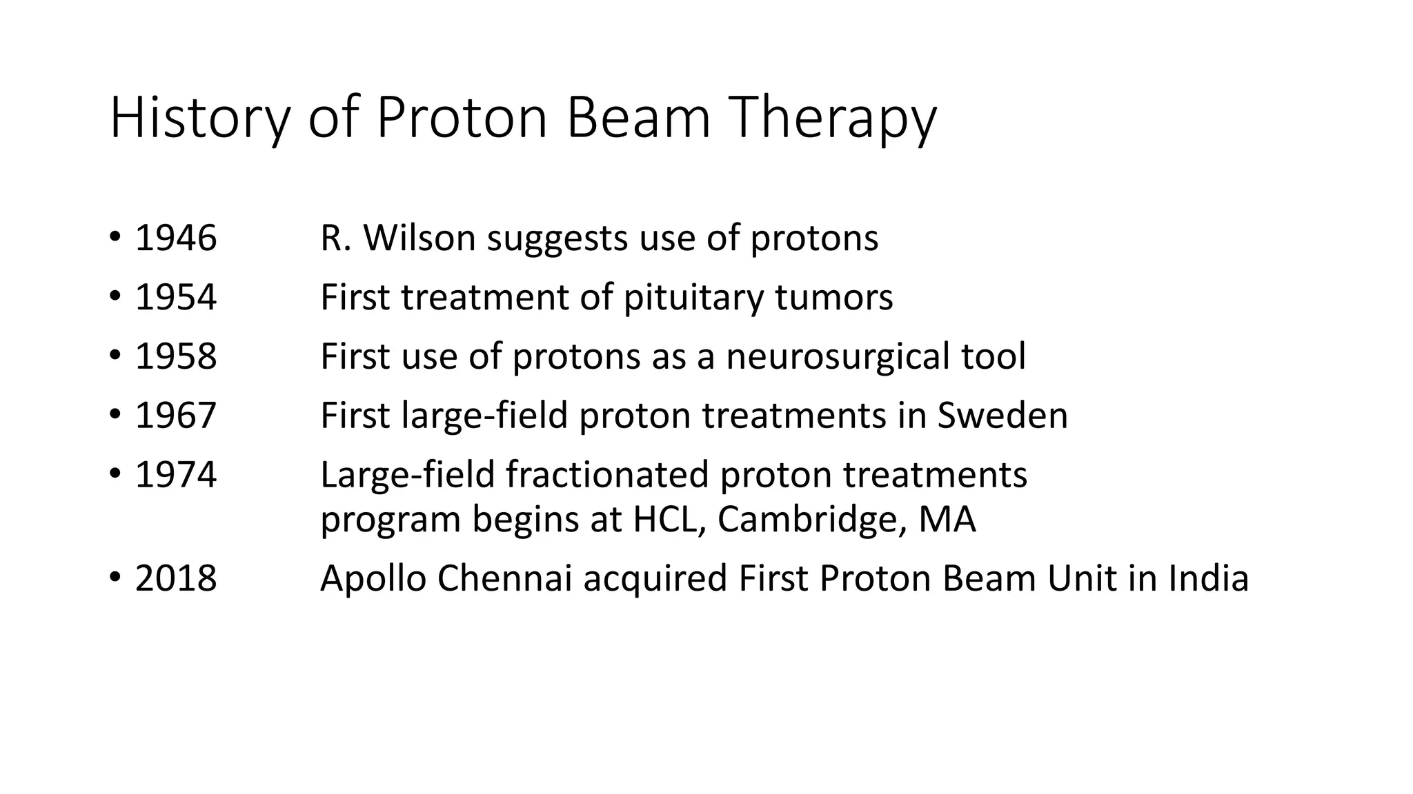 Principles of proton beam and cyberknife radiosurgery | PPTX