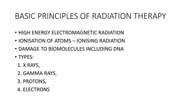 Principles of proton beam and cyberknife radiosurgery | PPTX